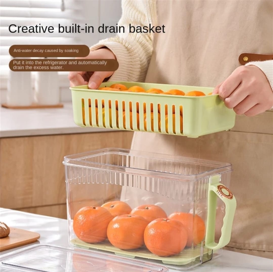 Fridge container storage for fruits , vegetable - Maakmall