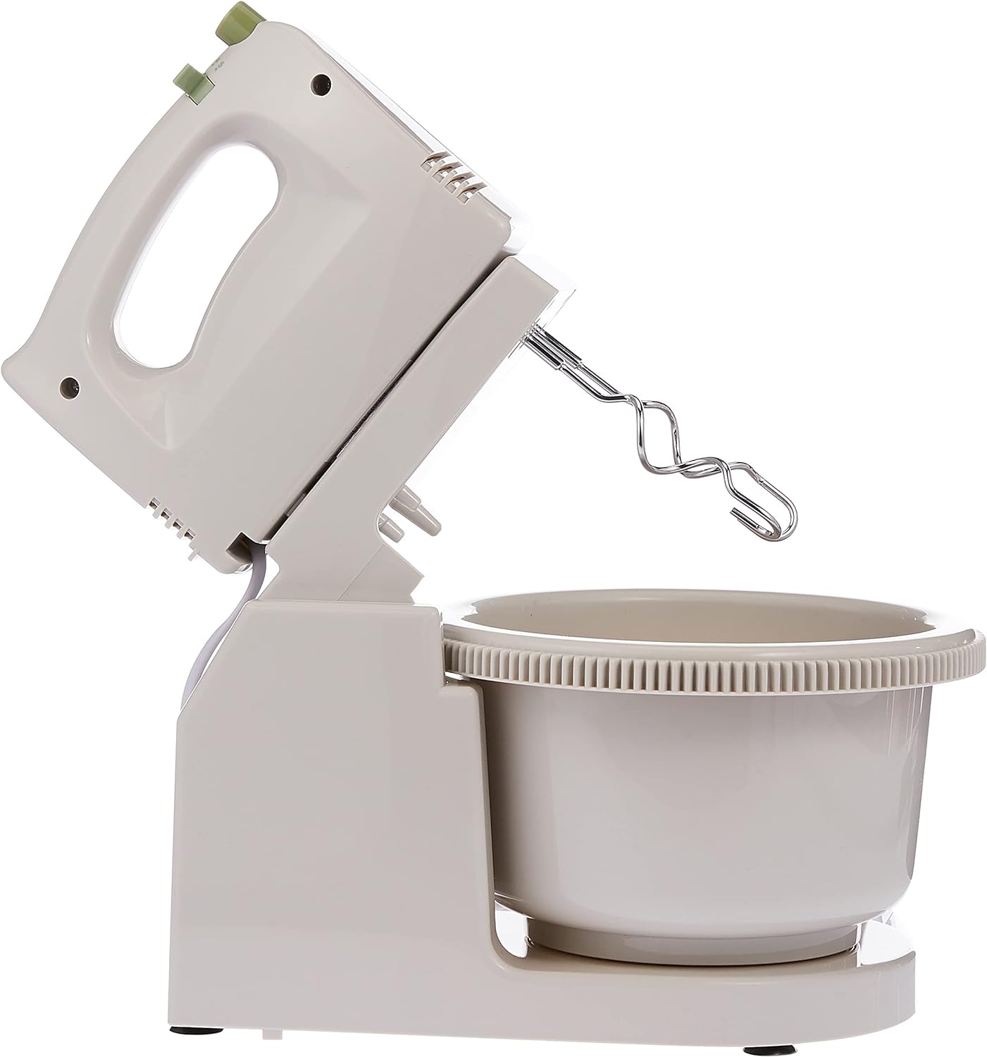 Hand Mixer with Stand & Bowl - 5 Speed Controls with Detachable ...
