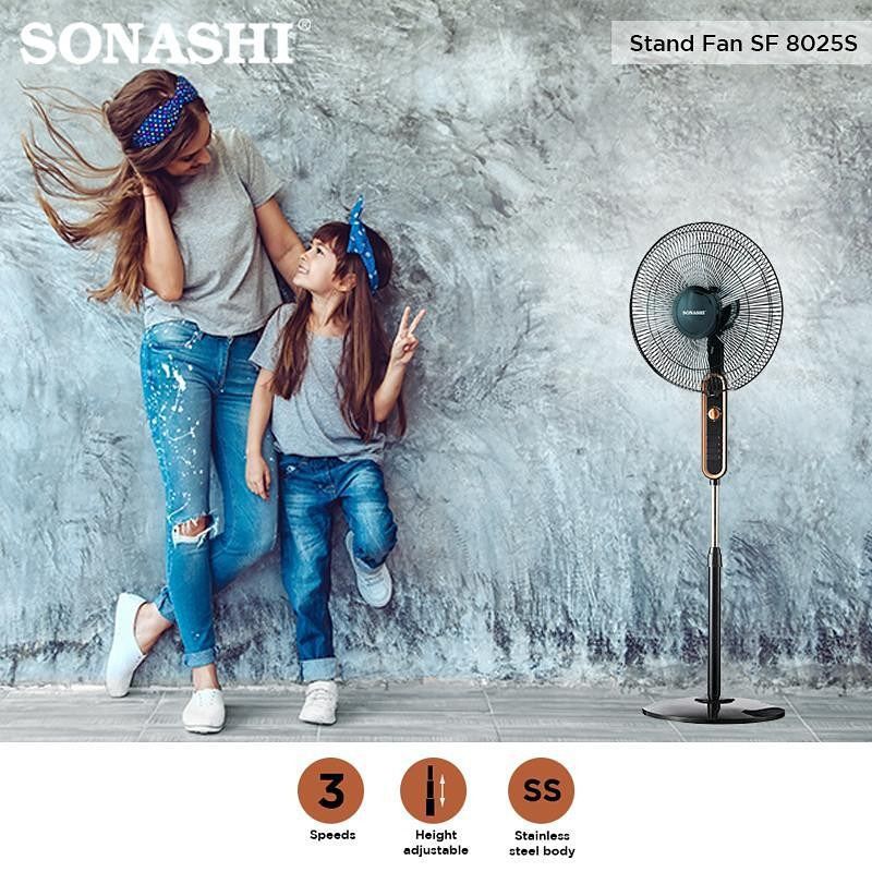 Sonashi stand fan without remote 16" - Maakmall